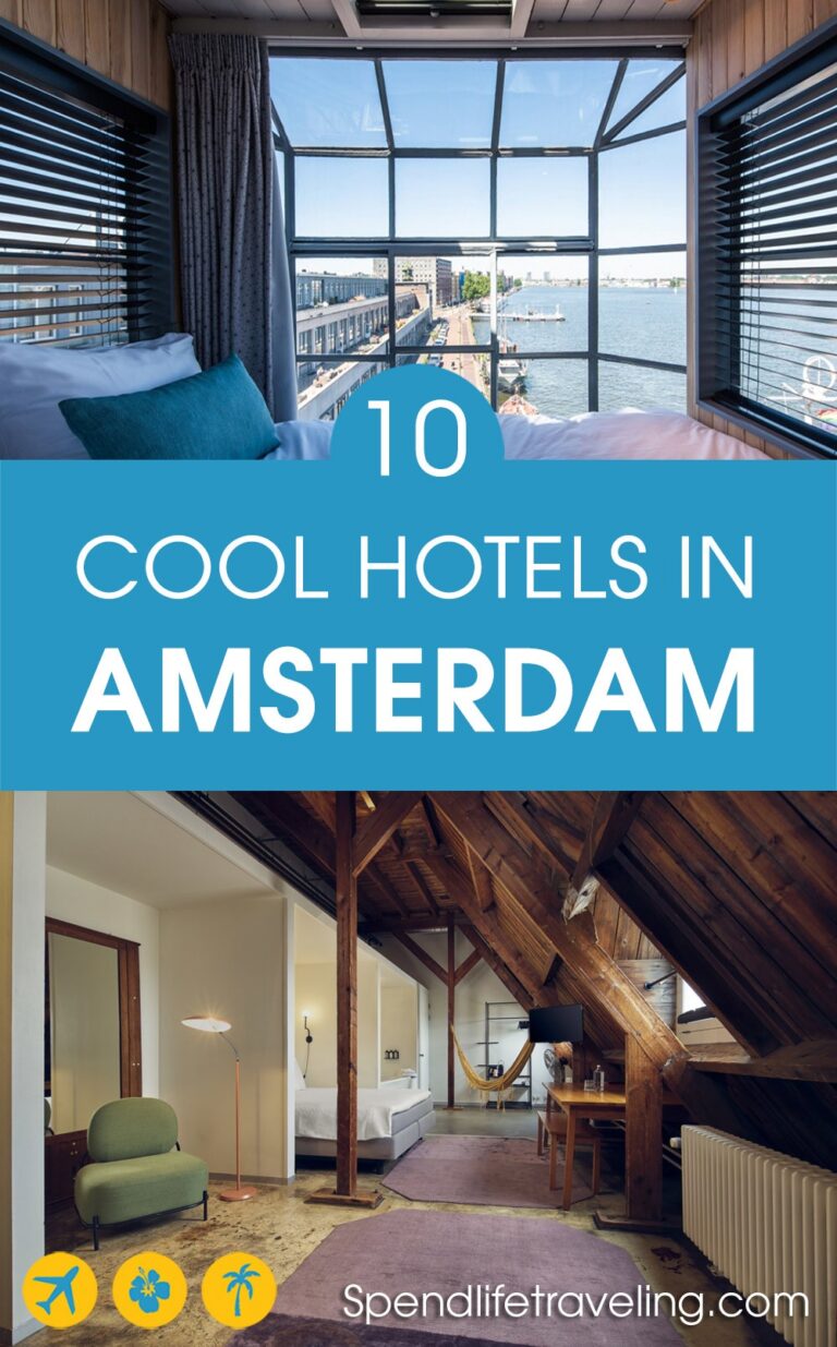 10 Cool Hotels in Amsterdam, the Netherlands